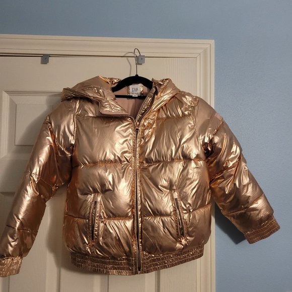GAP | Jackets & Coats | Rose Gold Gap Kids Puffer Large | Poshmark